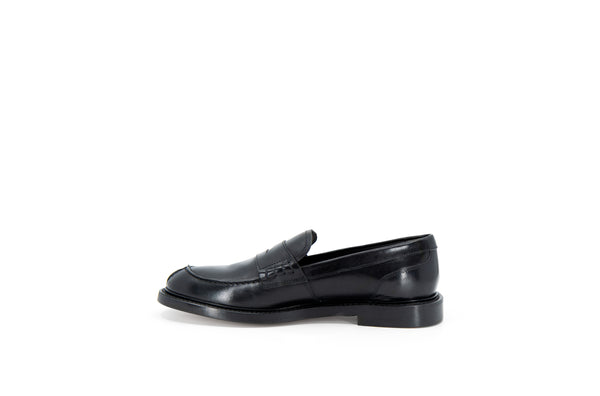 Jermyn Loafer Black Cordovan Leather Shoes – Project TWLV